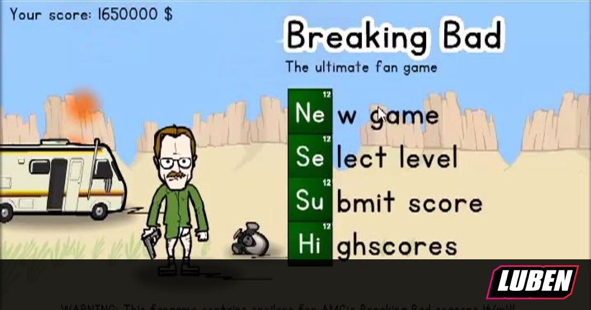 Ένα Breaking Bad Flash Game που θα μας κάνει όλους να νιώσουμε καλύτερα
