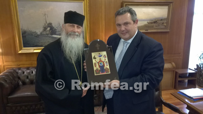 Την εικόνα της “Παναγιάς της Πατριώτισσας” εγκατέστησε επίσημα στο ...