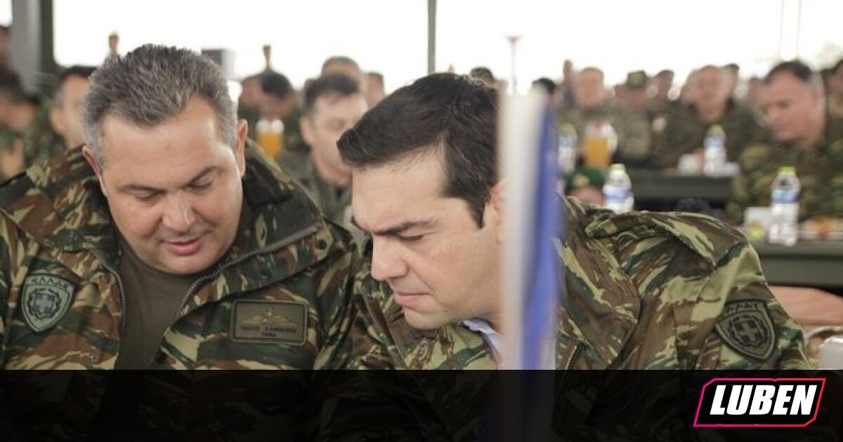 ΑΠΟΛΑΥΣΗ μόνο οι σημερινές φωτογραφίες του Καμένου με τον Τσίπρα, δεν ...