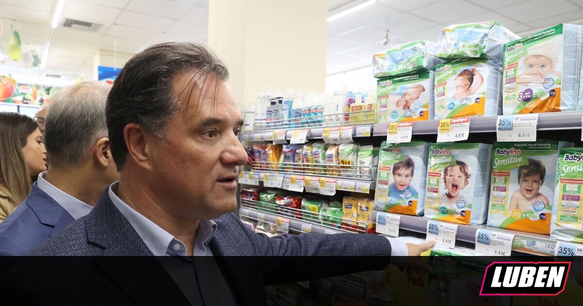 25 φωτογραφίες του Άδωνι Γεωργιάδη σε σούπερ μάρκετ για να χορτάσετε ψώνιο