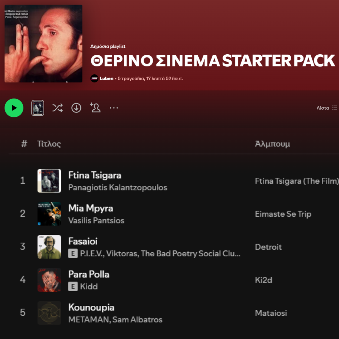 Όλο το καλοκαίρι σου μέσα από 9 Luben λίστες στο Spotify